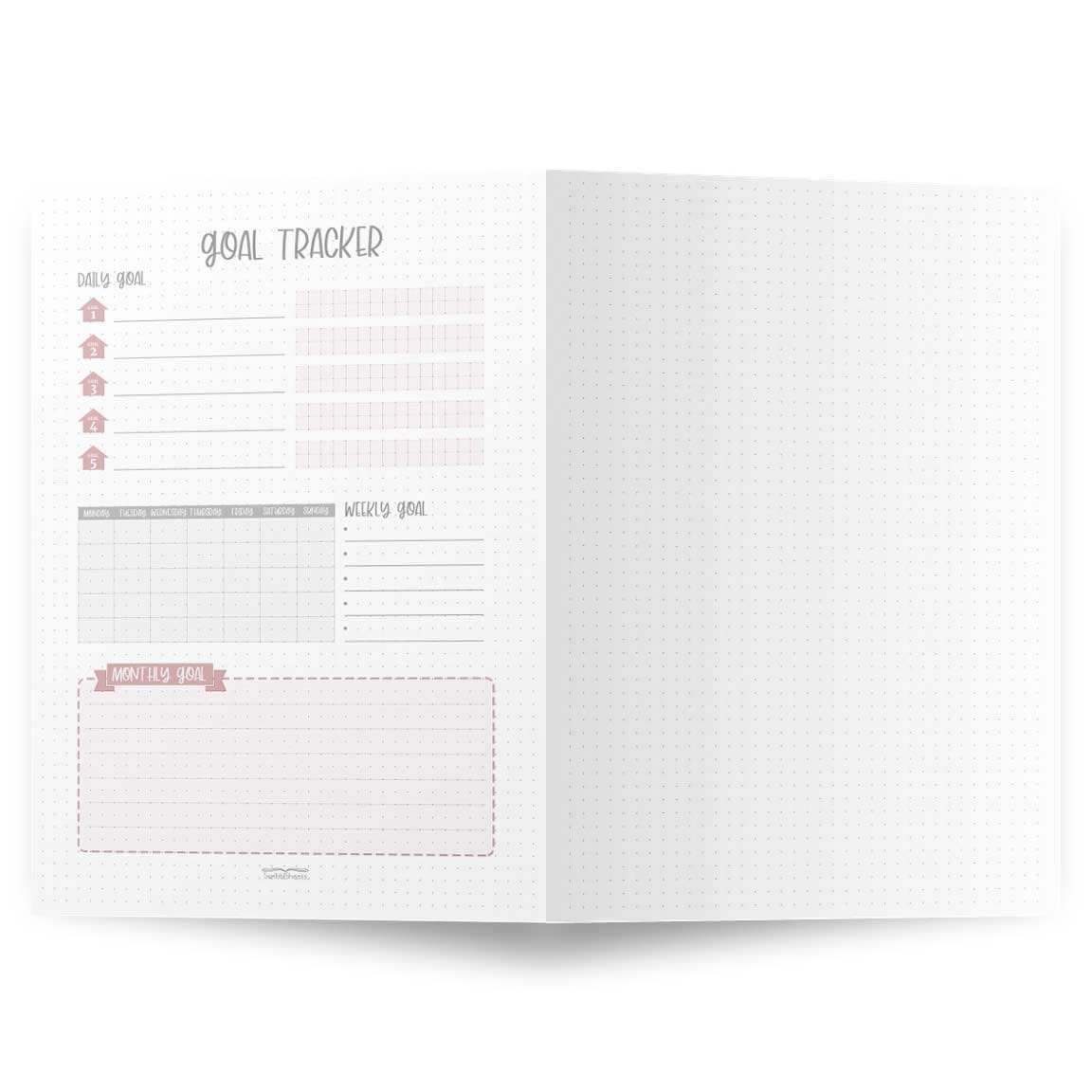 Goal Tracker Printable Page – ScribblSheets